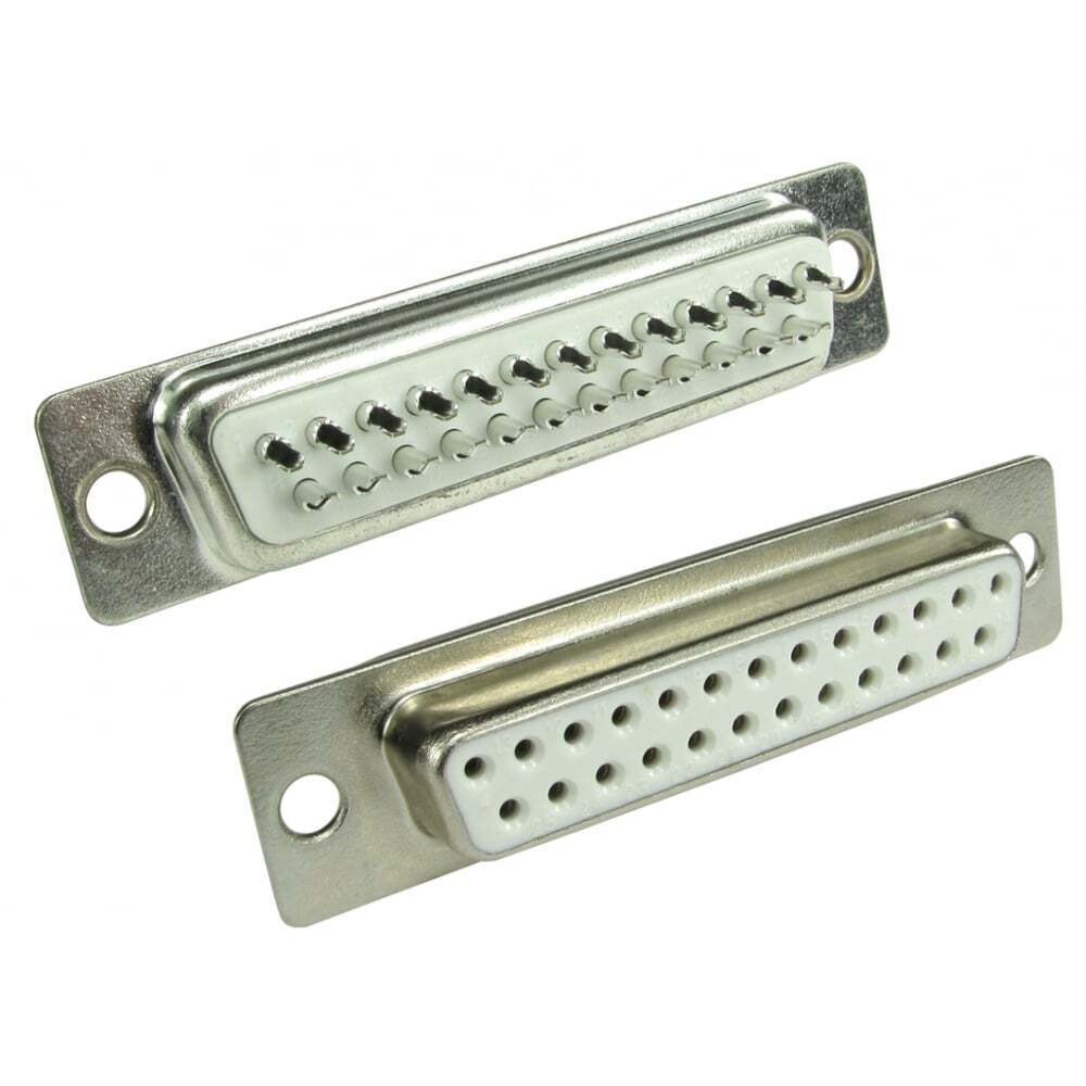 25 Way 'D' Female Sockets